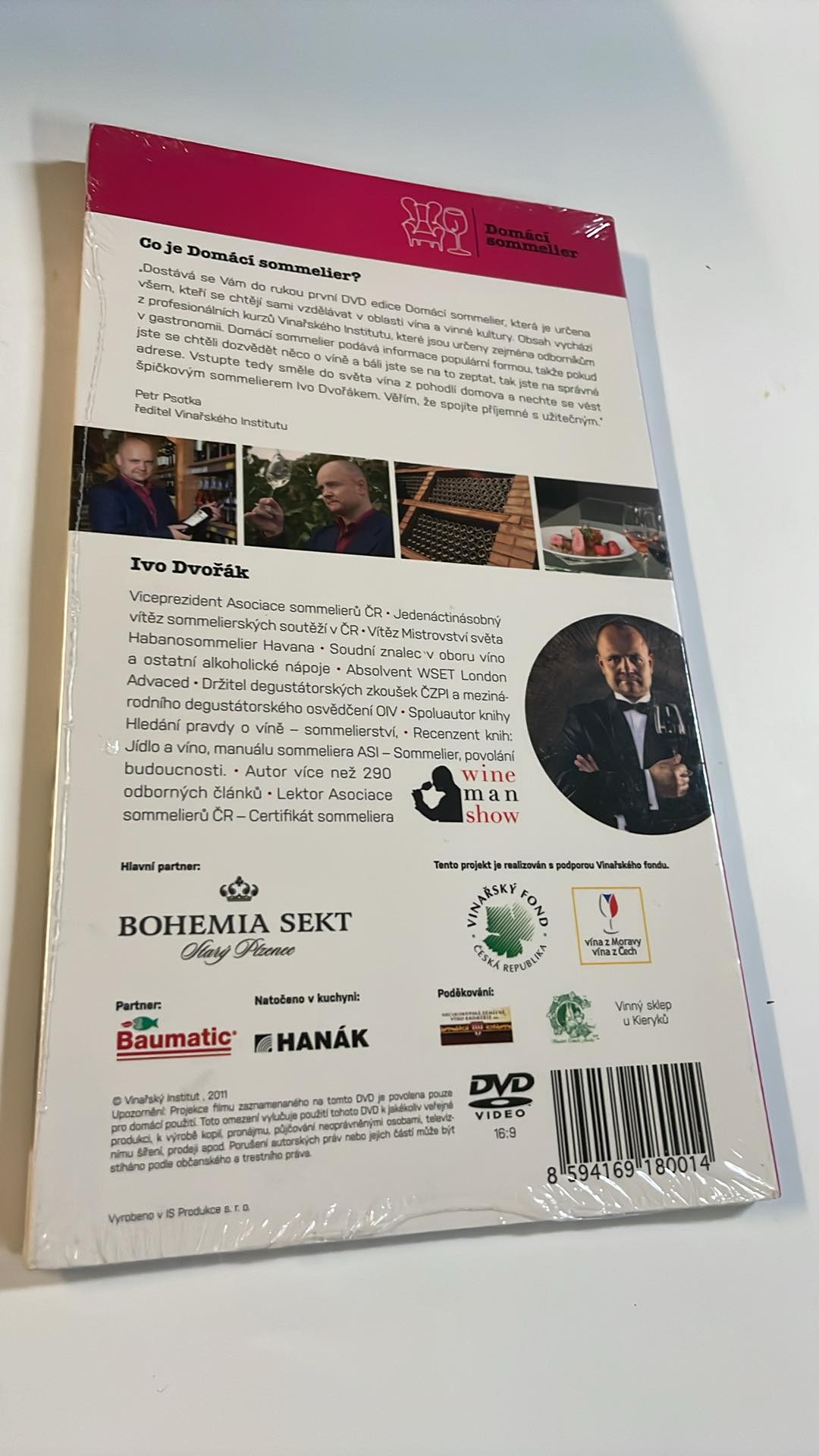 DVD VSTUPTE DO SVĚTA VÍNA | Antikvariát u Brouků Zlín